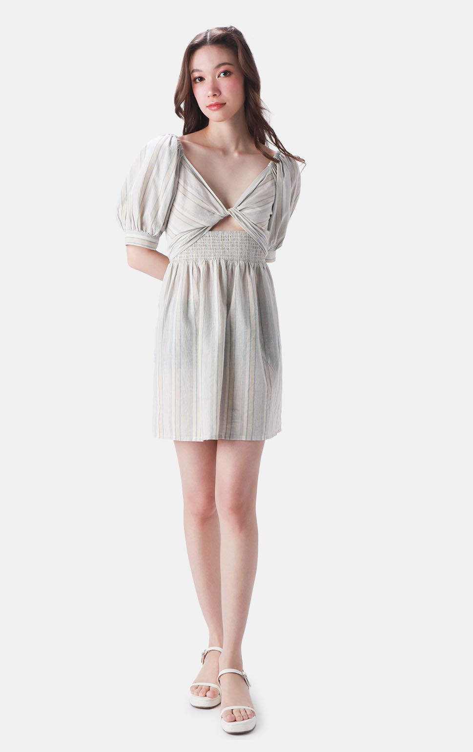 STRIPED 2 WAY DRESS – Just G